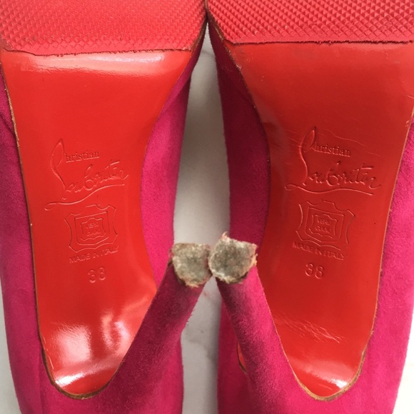 Christian Louboutin | Shoes | Christian Louboutin Filo Suede Pumps ...